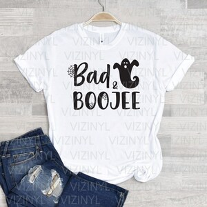 Bad & Boojee Halloween SVG, Funny Halloween SVG, Bad and Boujee ...
