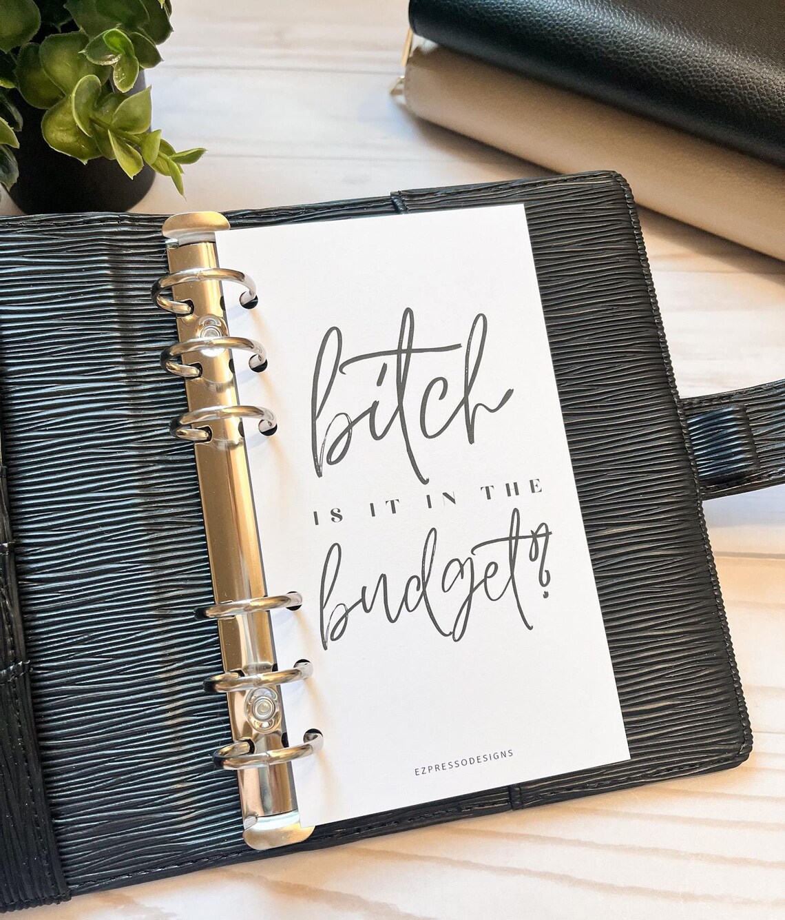B!tch is It in the Budget Dashboard | Budget Binder Dashboard | Planner ...