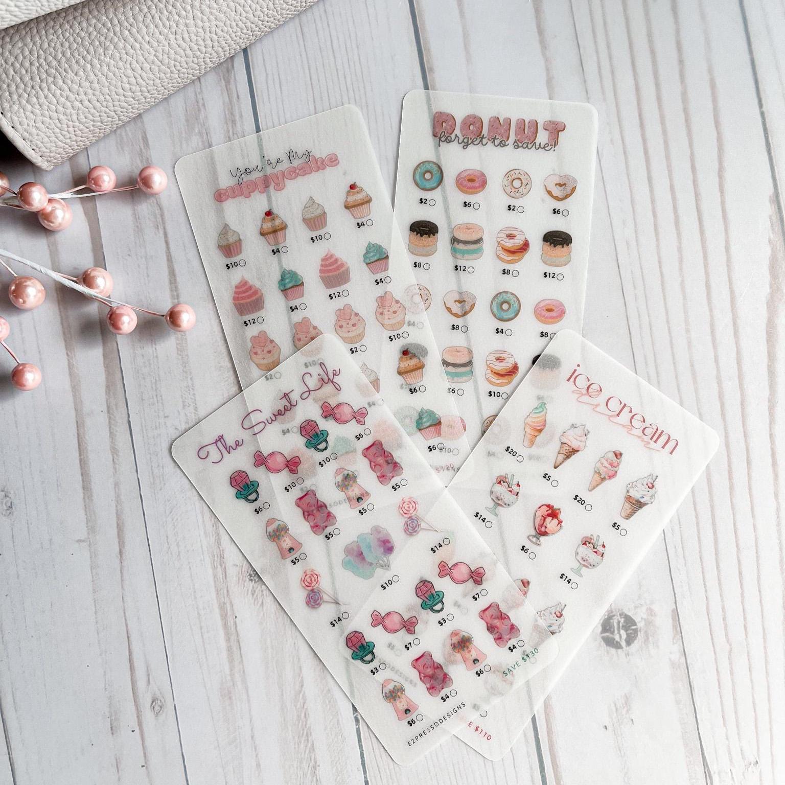 The Sweet Tooth Savings Challenge Collection | Set of 4 - Etsy