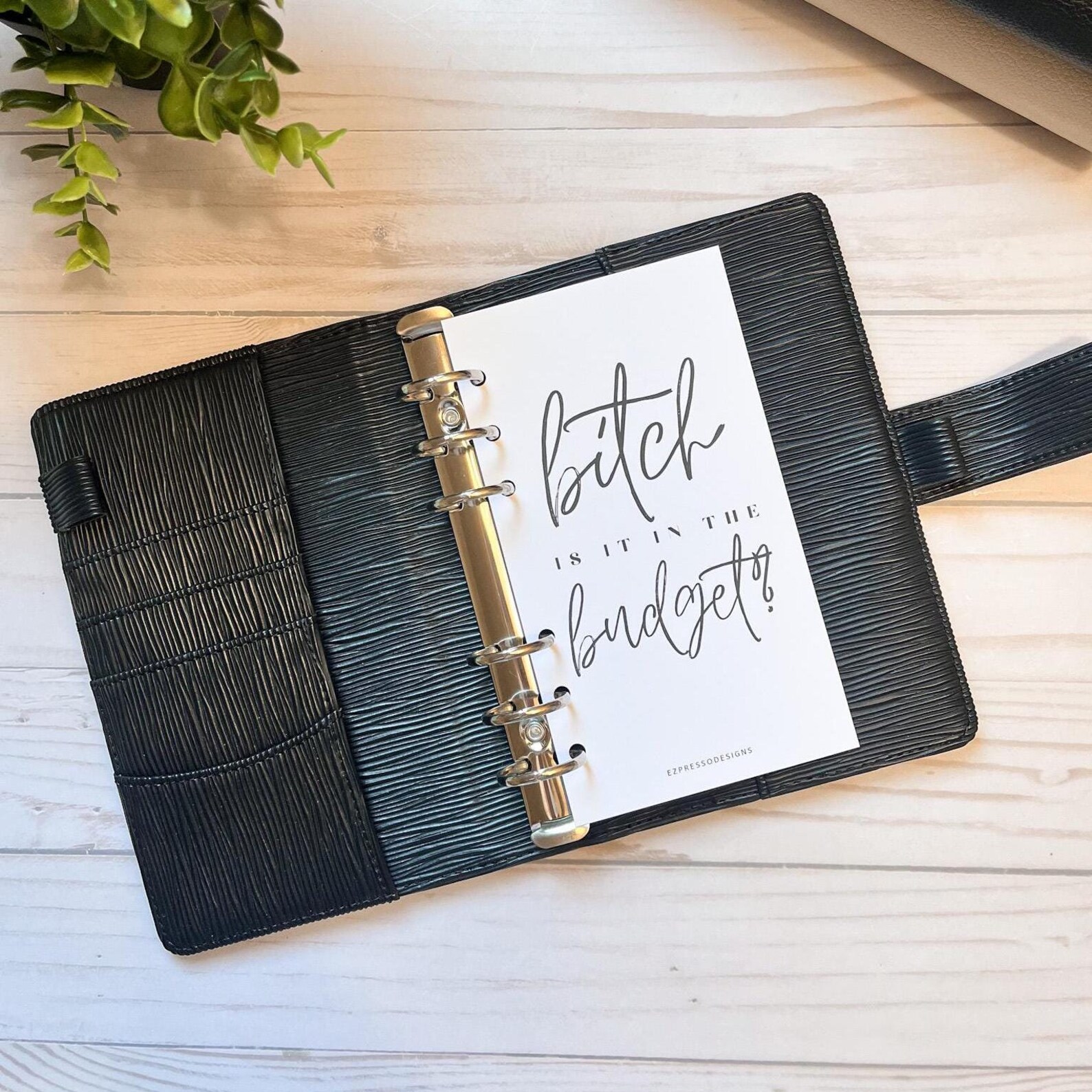 B!tch is It in the Budget Dashboard | Budget Binder Dashboard | Planner ...