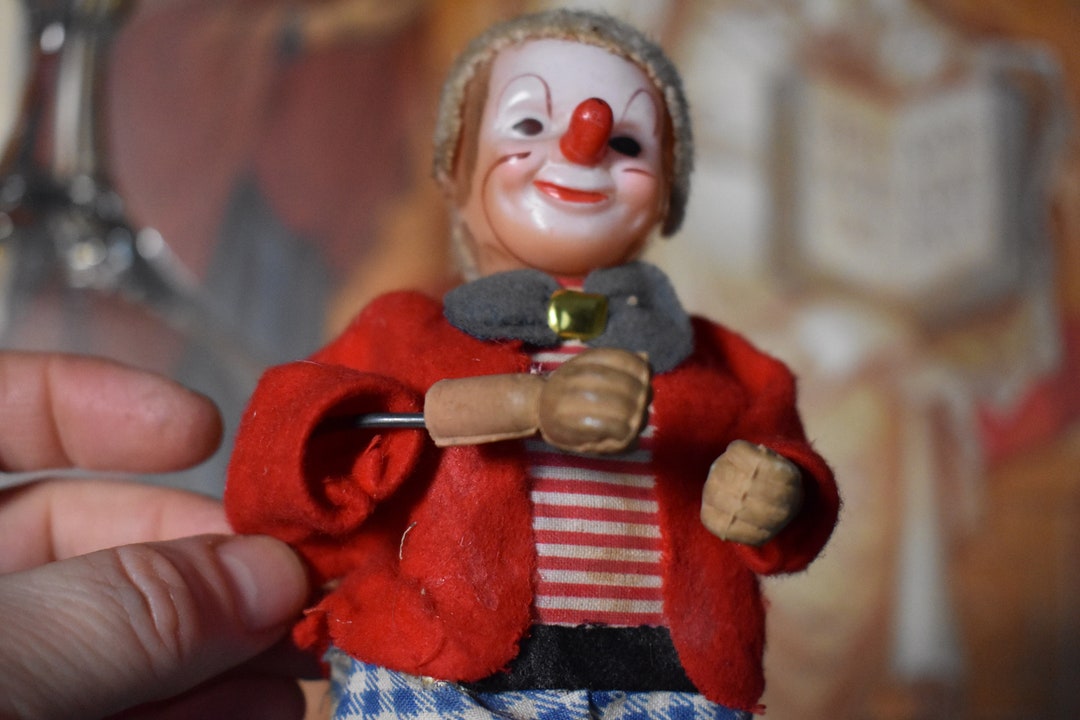 Toy Automaton Clown - Etsy