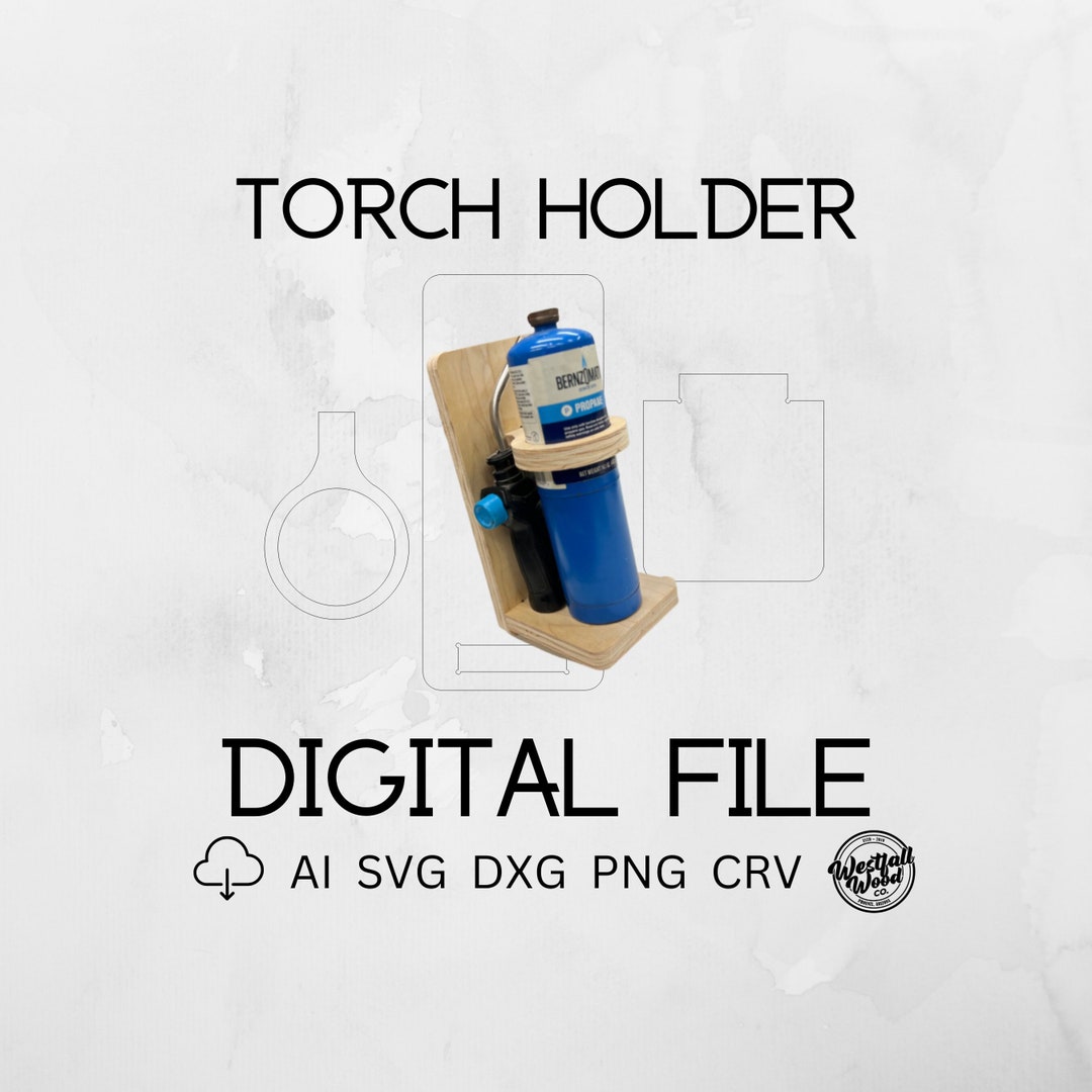 Torch Holder CNC File - Etsy