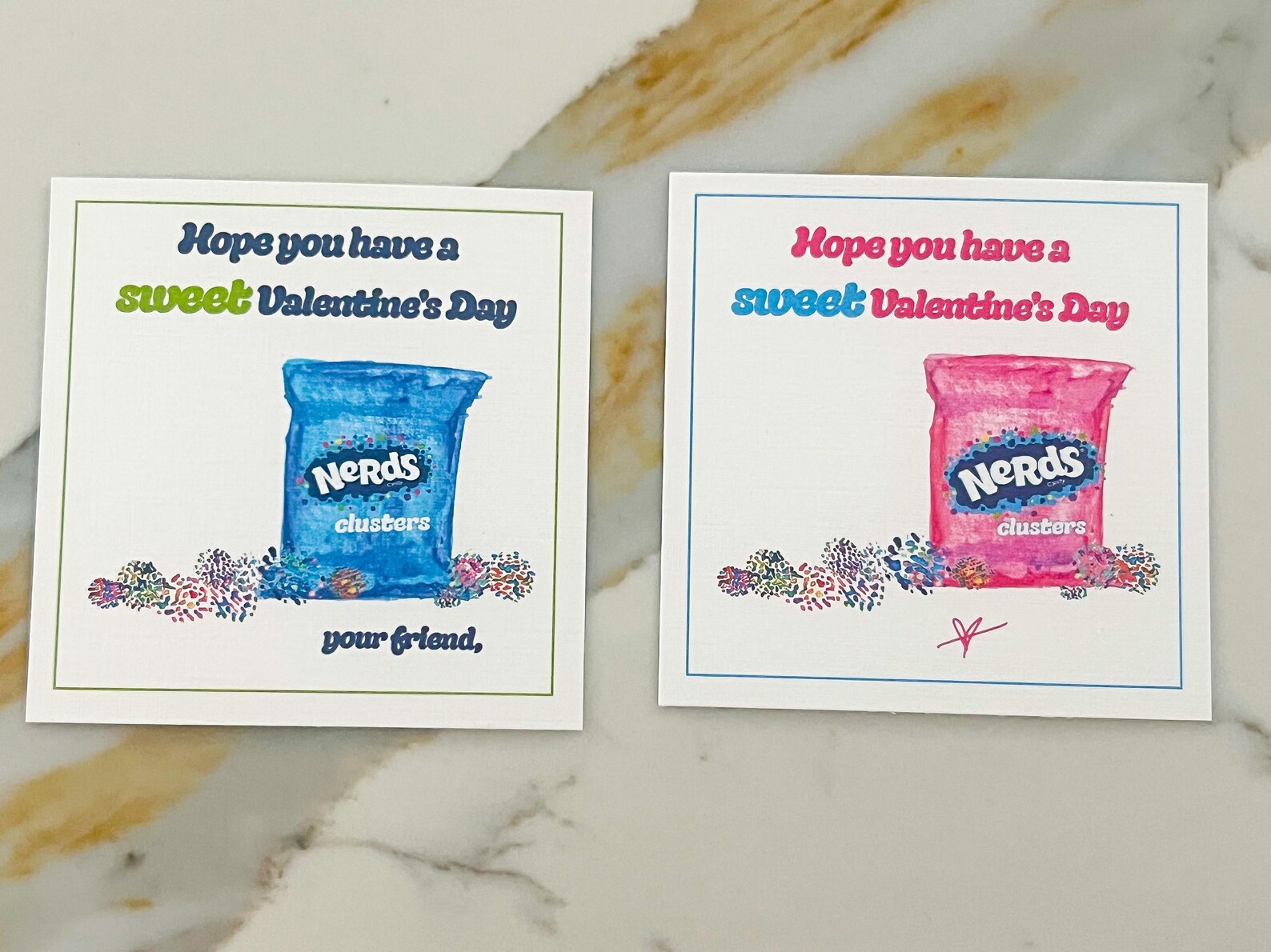 Nerd Cluster Valentine, Nerdclusters, Candy Valentine, Candy Valentine ...