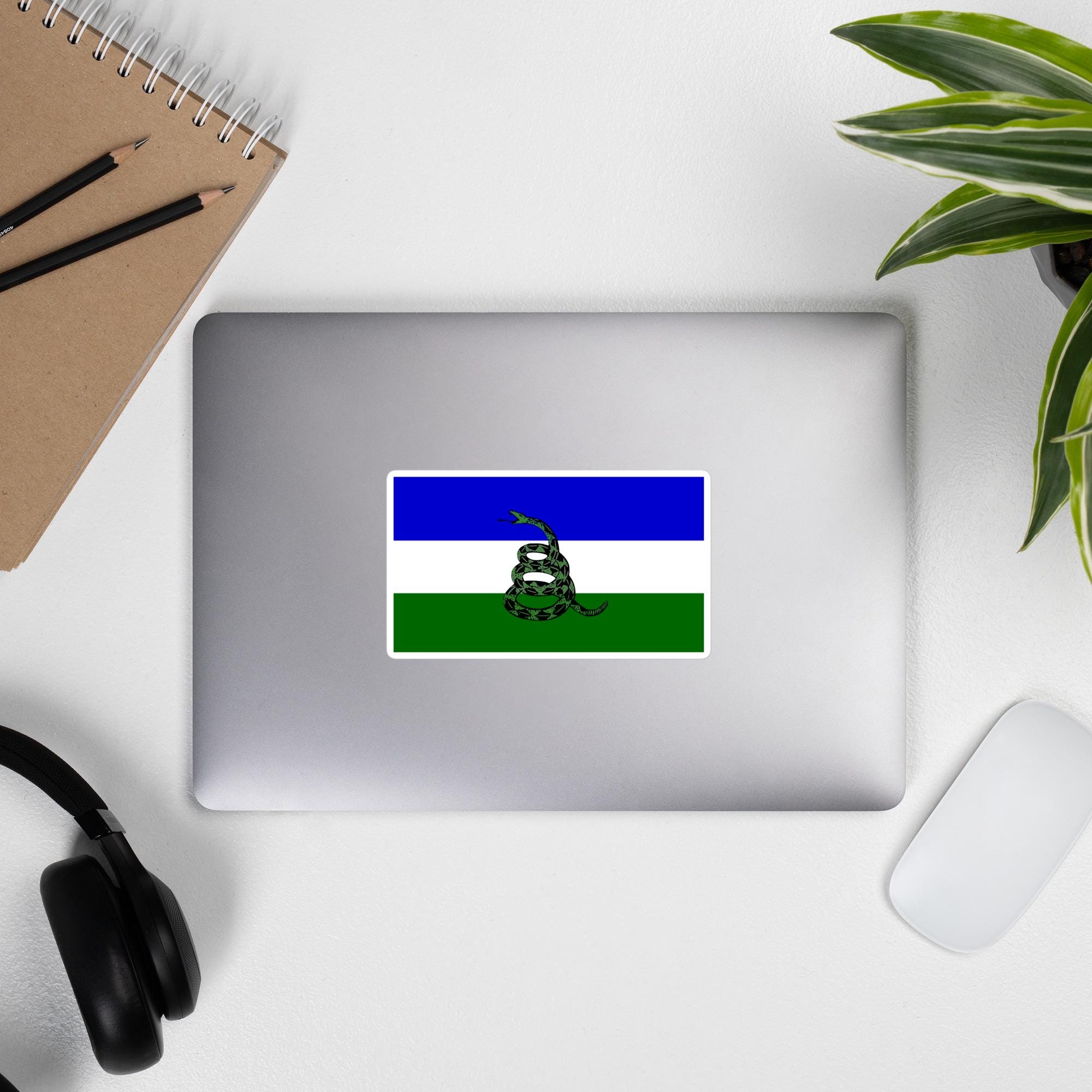 Cascadia Flag Snake Sticker - Etsy