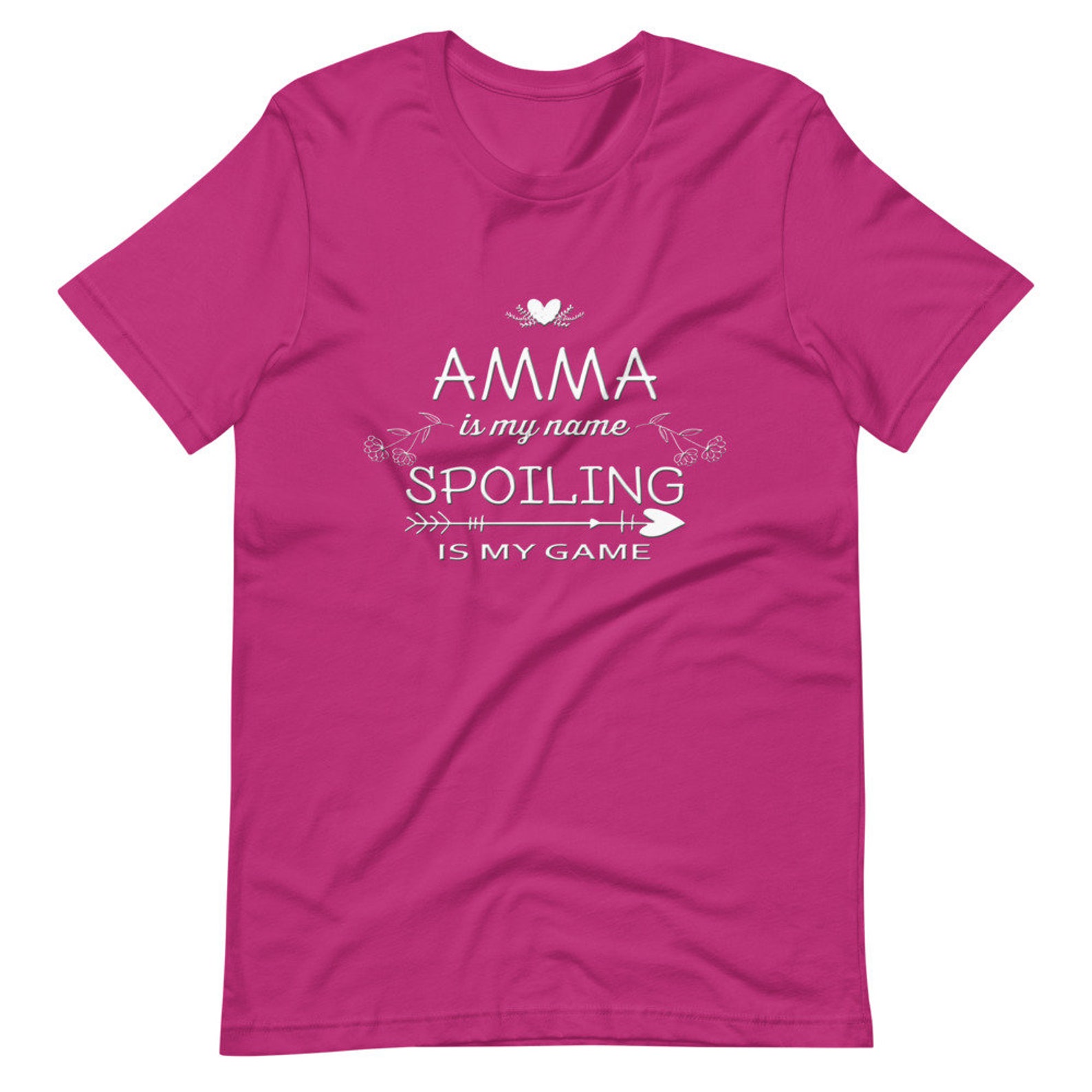 Amma is My Name Funny Amma Shirt Gifts for Amma Grandma Best Gift Idea ...