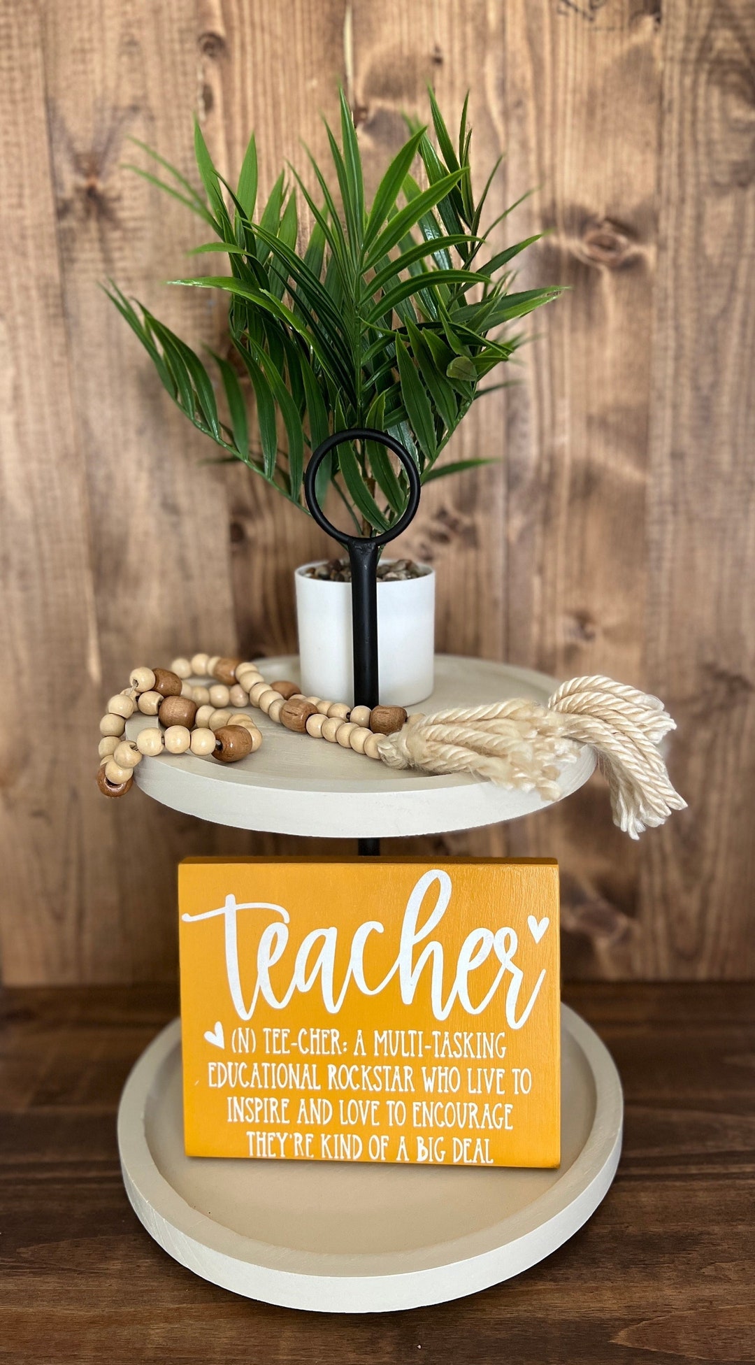 Teacher Wood Sign/teacher Appreciation/teacher Gift/back to School ...