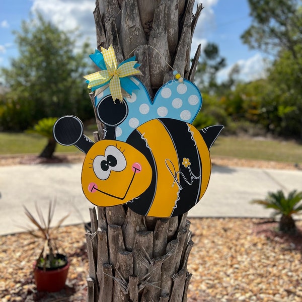 Bee Door Sign - Etsy