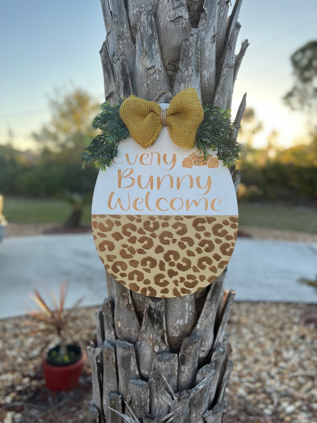 Every Bunny Welcome Door Hanger / Easter Egg Door Hanger / Spring Door ...