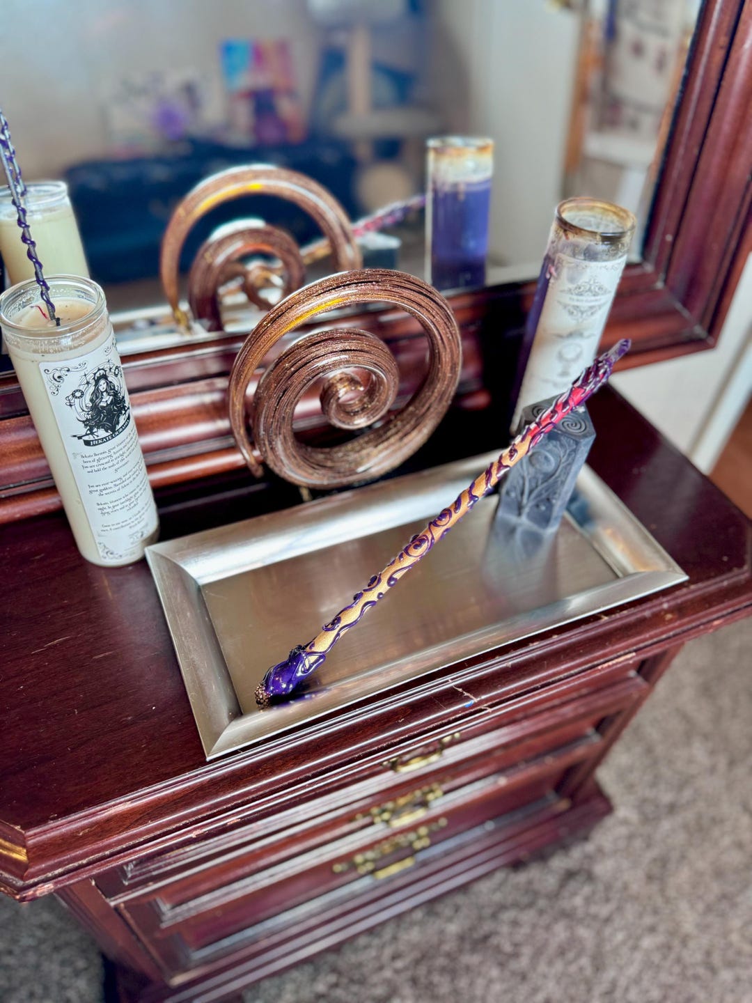 Gold Fae Queen Wand - Etsy