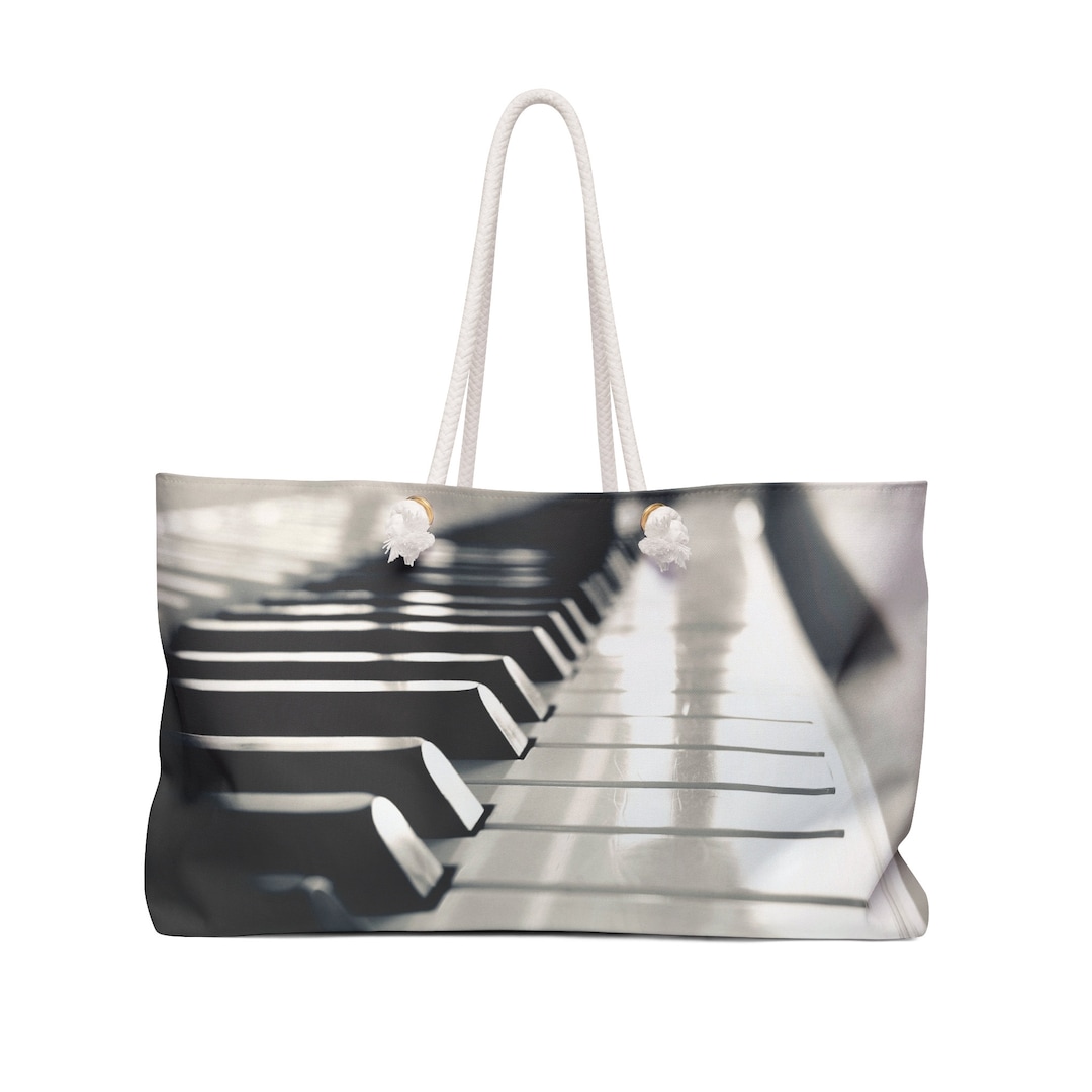 Customized Piano Weekender Bag Piano Bag for Women Music Lover Bag ...