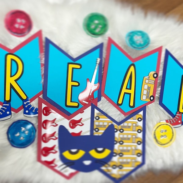 Pete the Cat Classroom Theme - Etsy