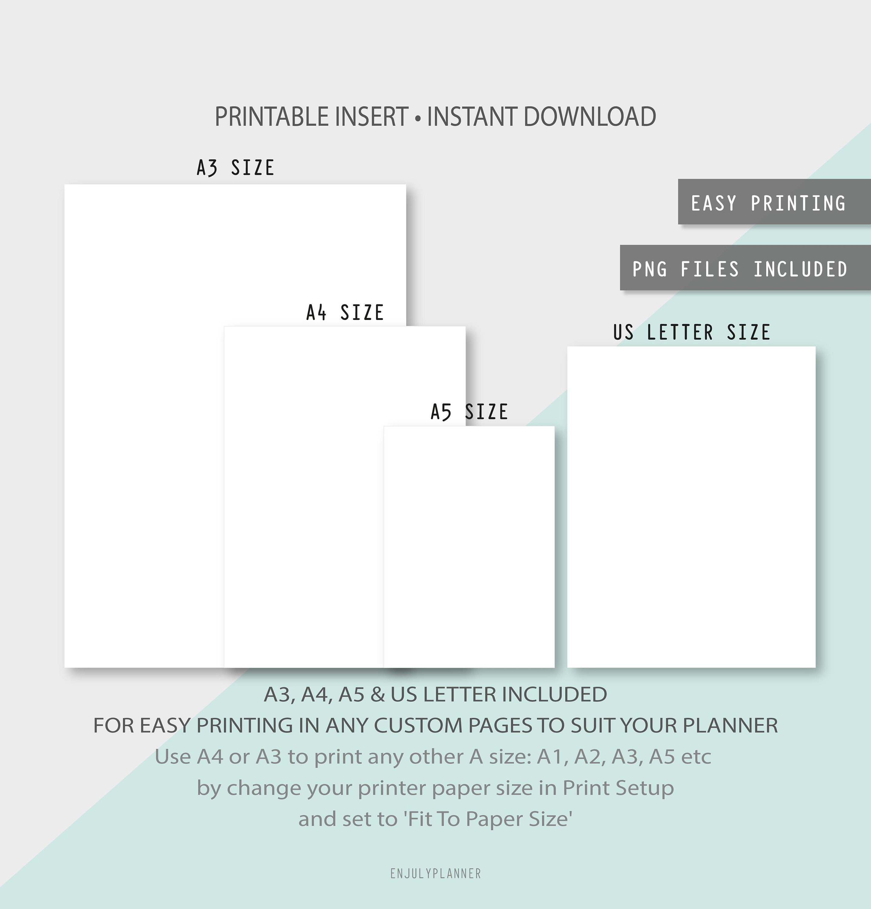 2025 Yearly Planner Printable Yearly Overview Yearly Tracker Year at A ...