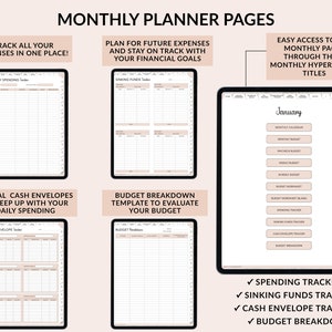 Digital Budget Planner, Digital Planner, Goodnotes Digital Planner ...