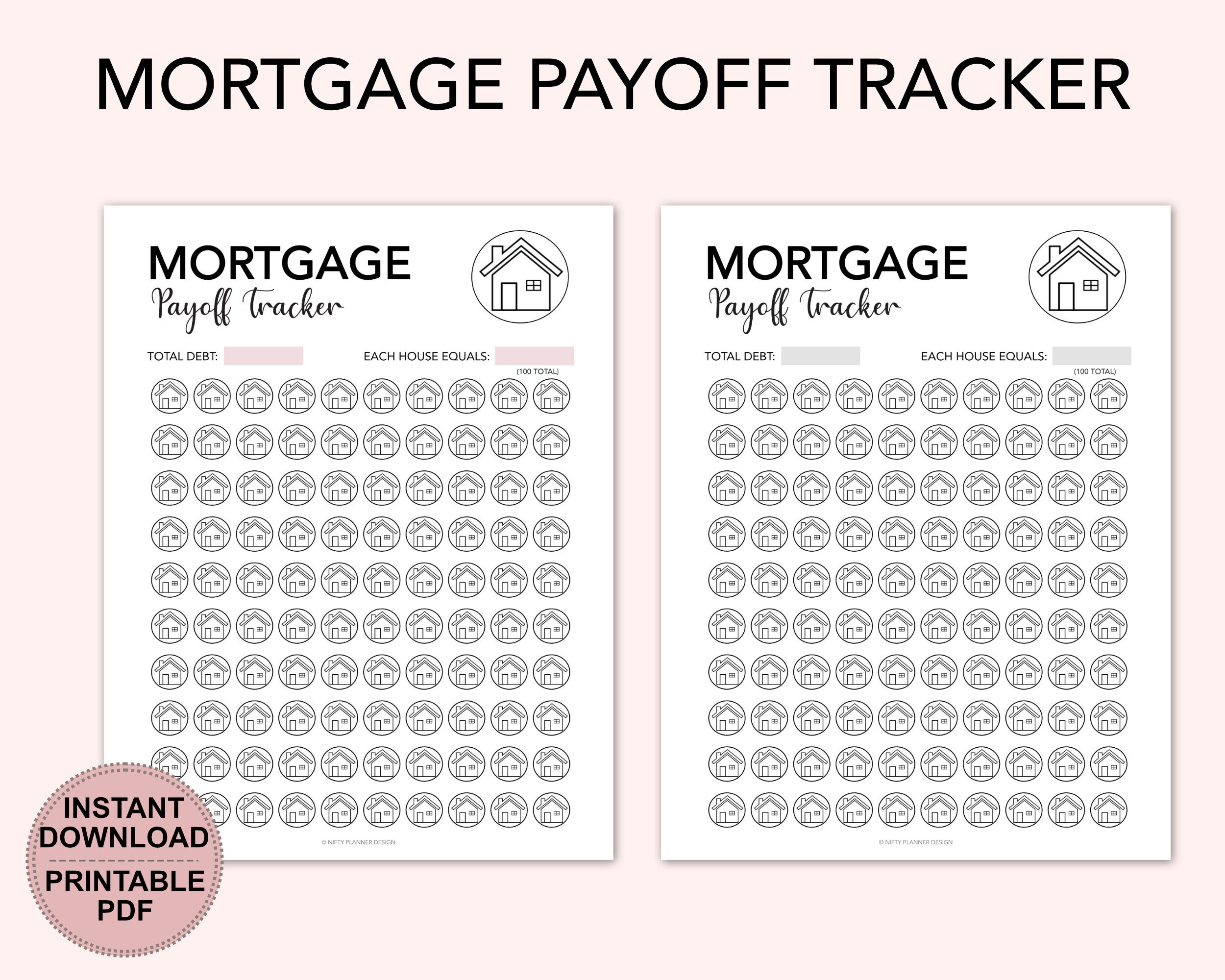 Debt Tracker Printable Visual Debt Tracker Printable Student | Etsy Canada