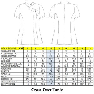 Crossover Tunic Pdf Sewing Pattern Medical Tunics Nursing - Etsy