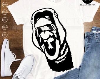 Angry Goose Clipart - Etsy