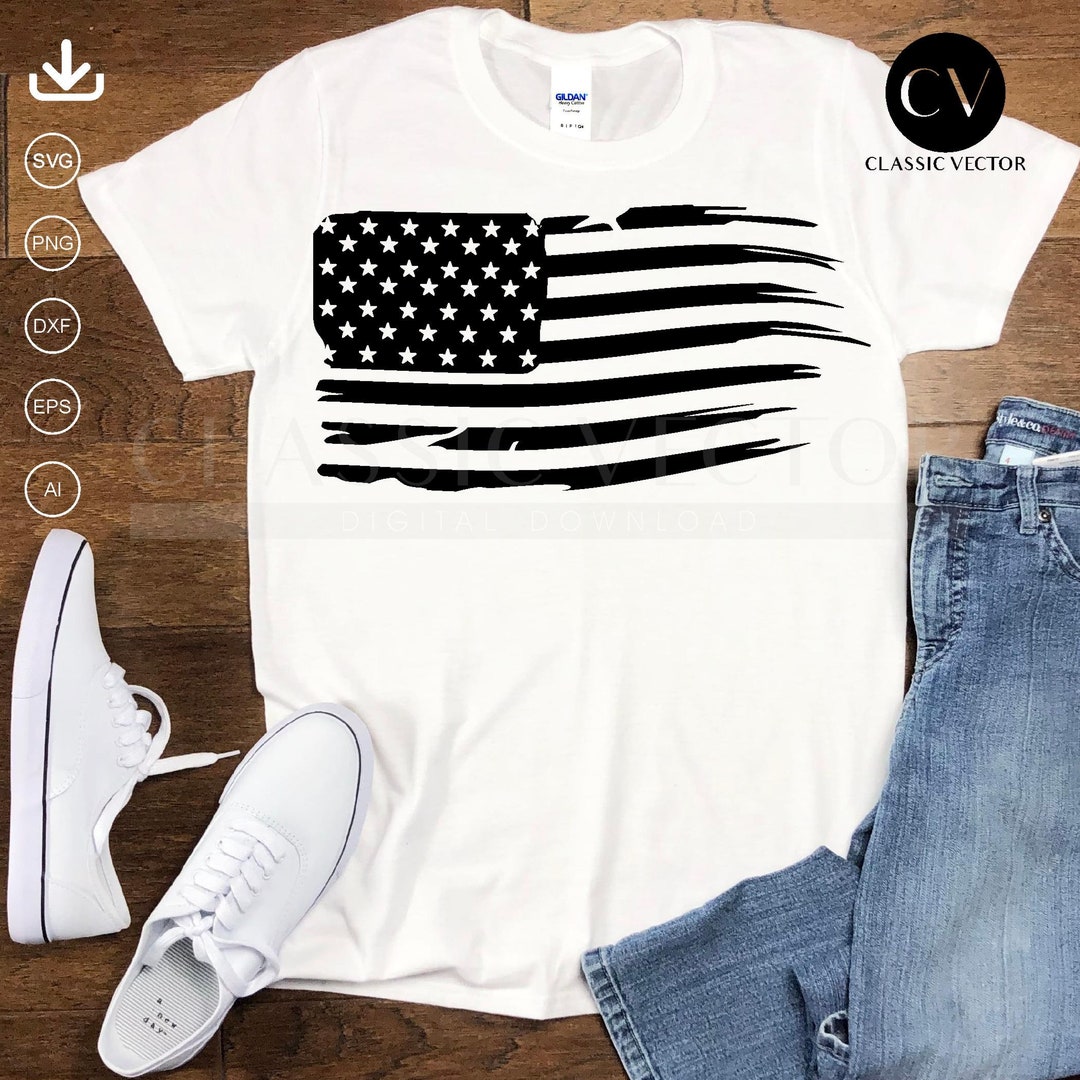 US Flag SVG - Etsy
