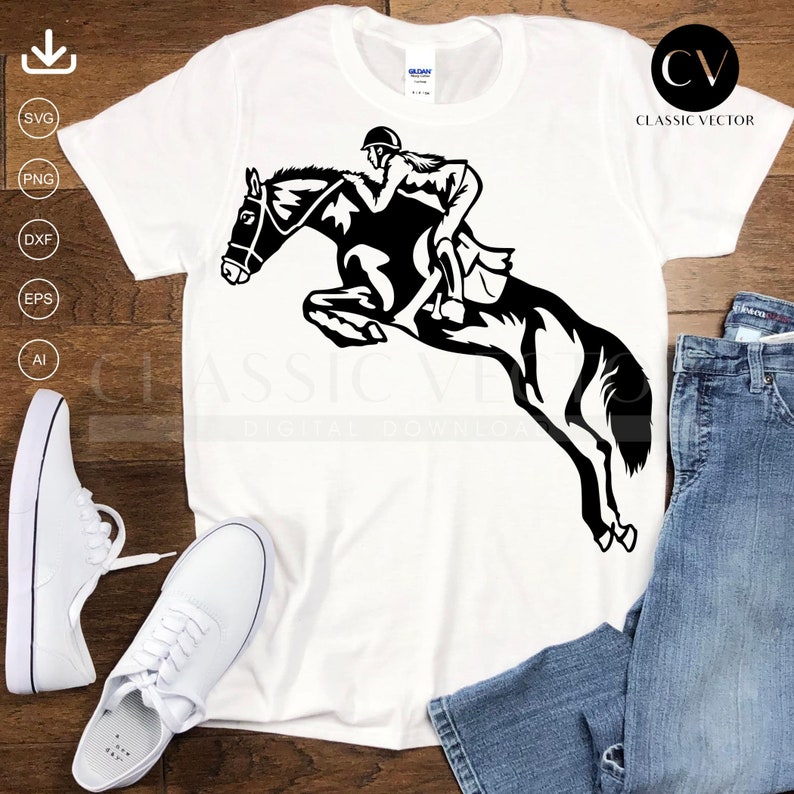 Equestrian Clipart Horseback Riding Svg - Etsy