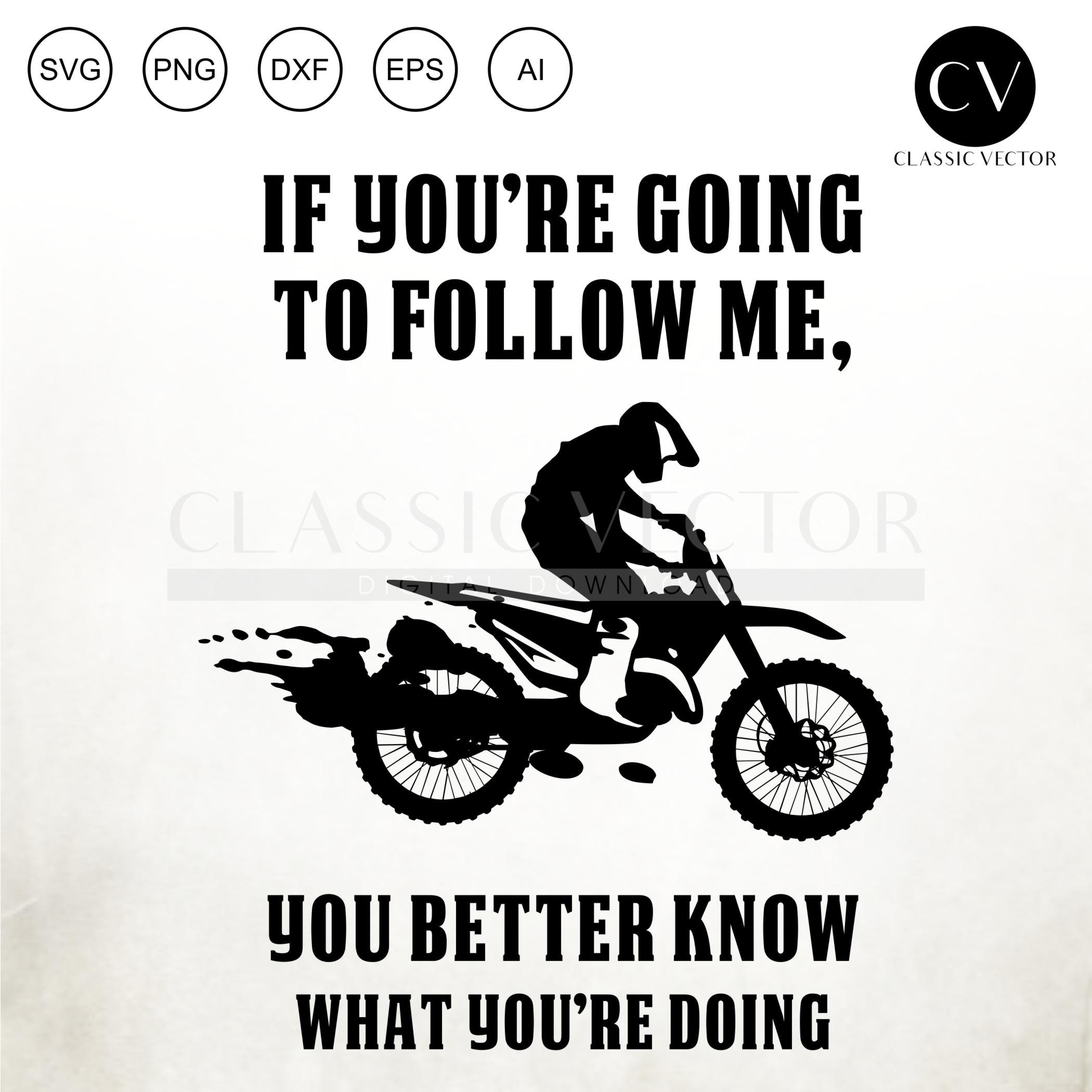 Funny Dirt Bike Svg, Motocross, Supercross, Endurocross, Trials, Hare ...
