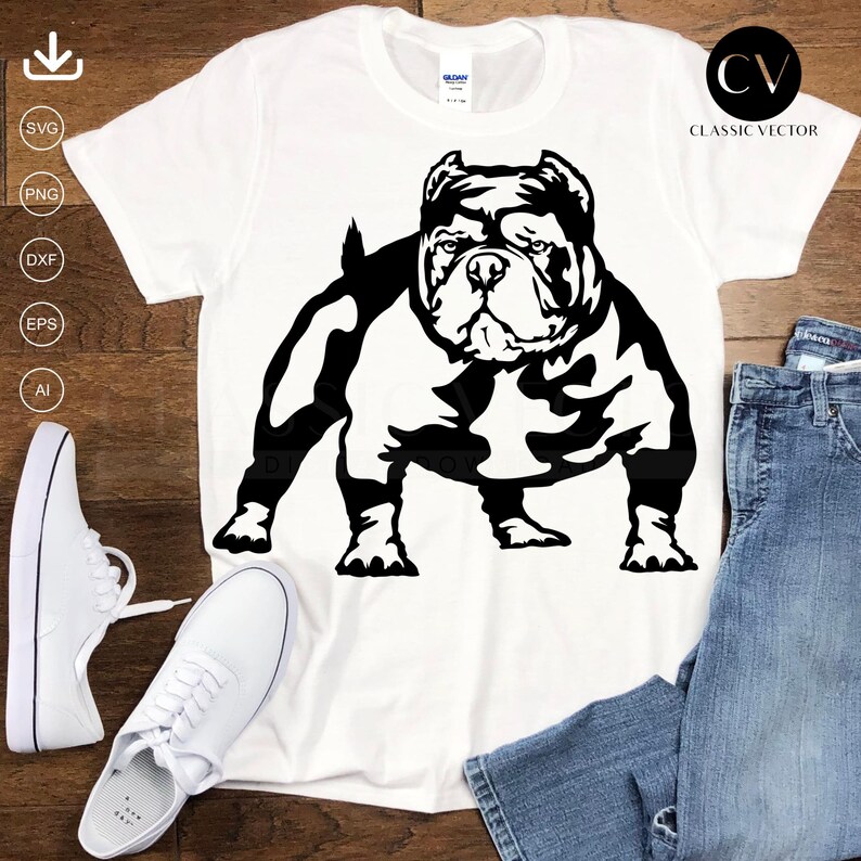 American Bully SVG - Etsy