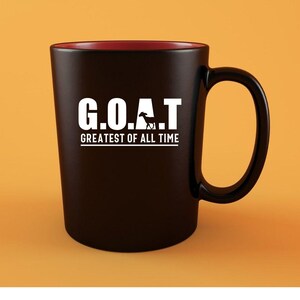 GOAT Greatest of All Time SVG: Sports Quote Cut File (digital Download ...