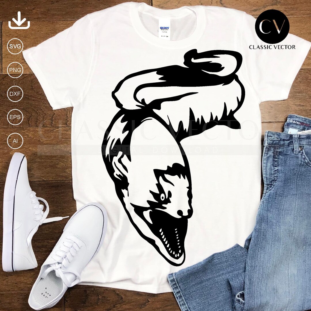 Eel Vector Eel Svg - Etsy