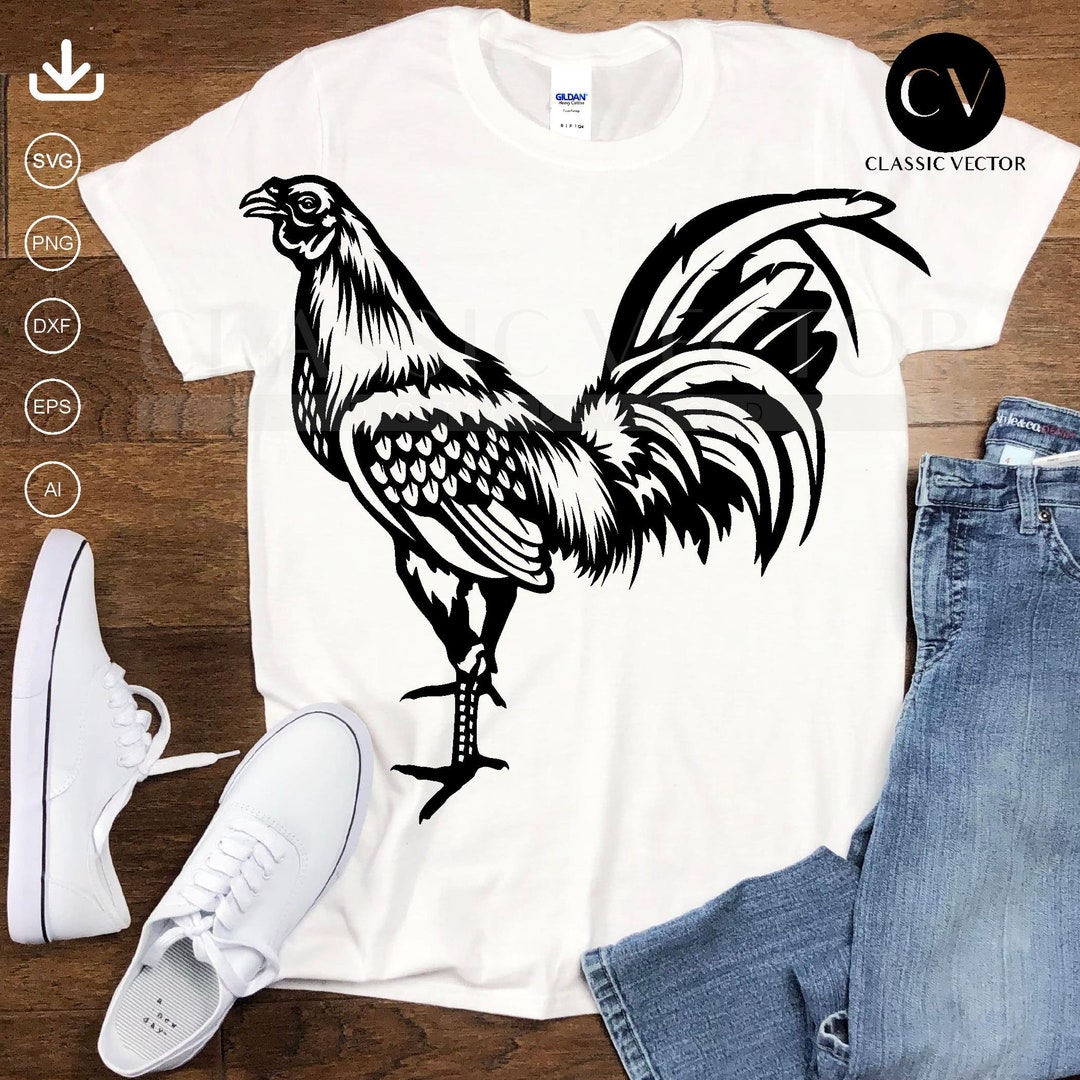 Chicken SVG Rooster Svg File - Etsy