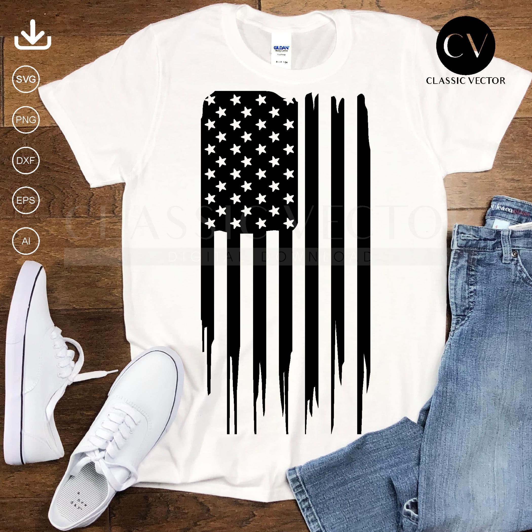 US Flag SVG File for Printing and Cutting | Etsy