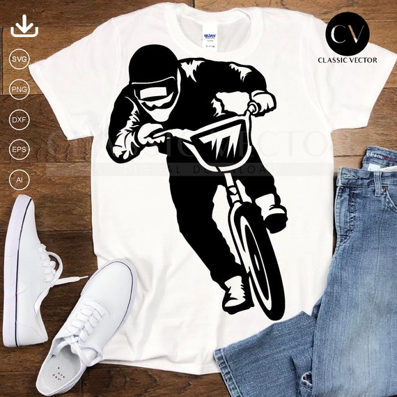 Amazing BMX Rider Clipart - Etsy