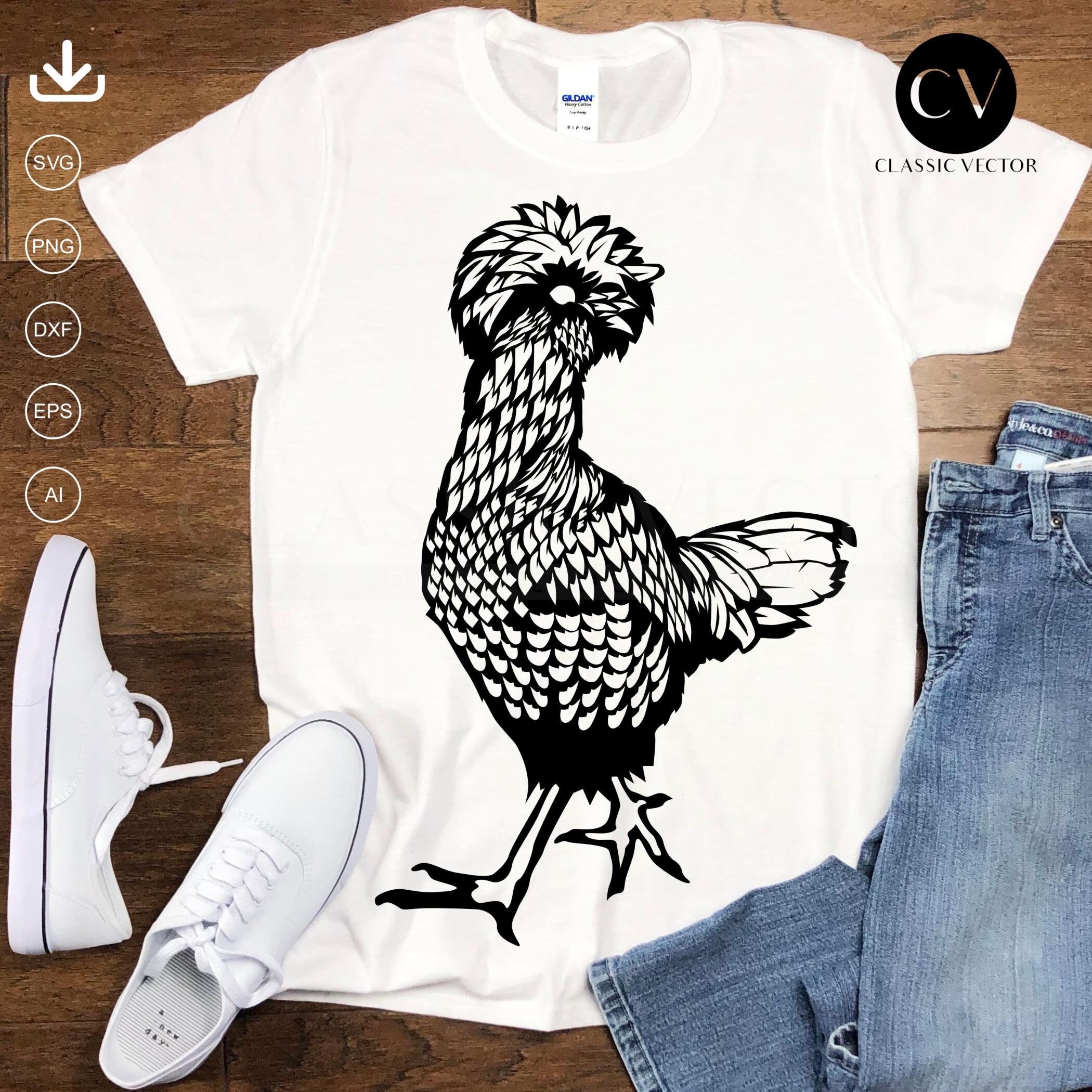 Beautiful Polish Chicken SVG - Etsy
