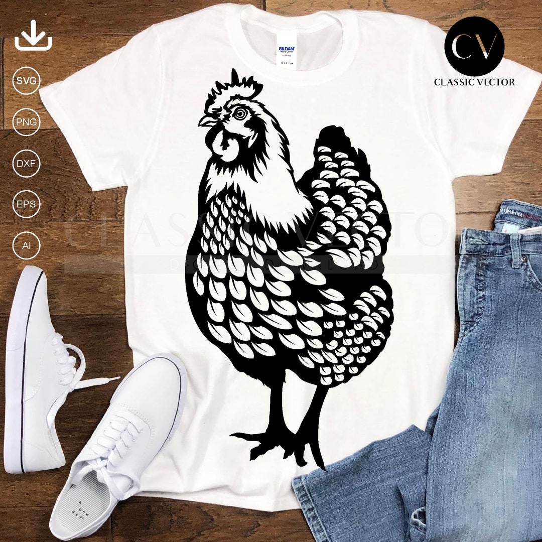 Hen Svg Chicken Svg - Etsy