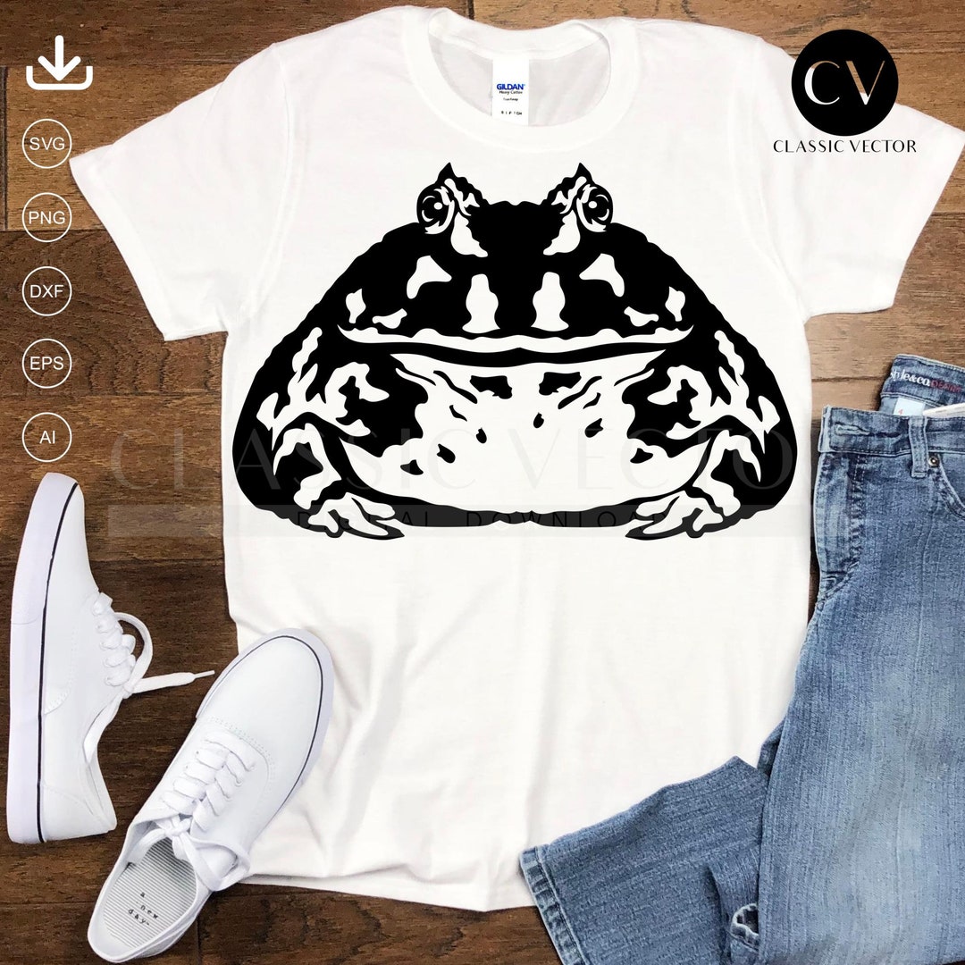 Bullfrog Svg File - Etsy