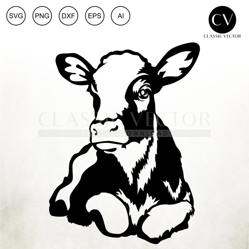 Cute Calf Svg Calf Png Calf Vector Calf Cricut File Calf - Etsy Australia