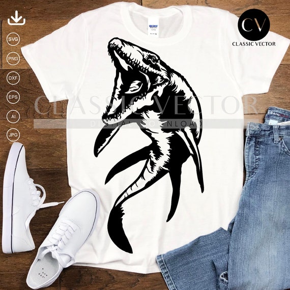 Mosasaurus Digital Download Mosasaur Svg File - Etsy Canada