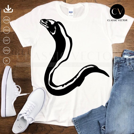 Eel Clipart Electric Ell Svg Fish Svg | Etsy