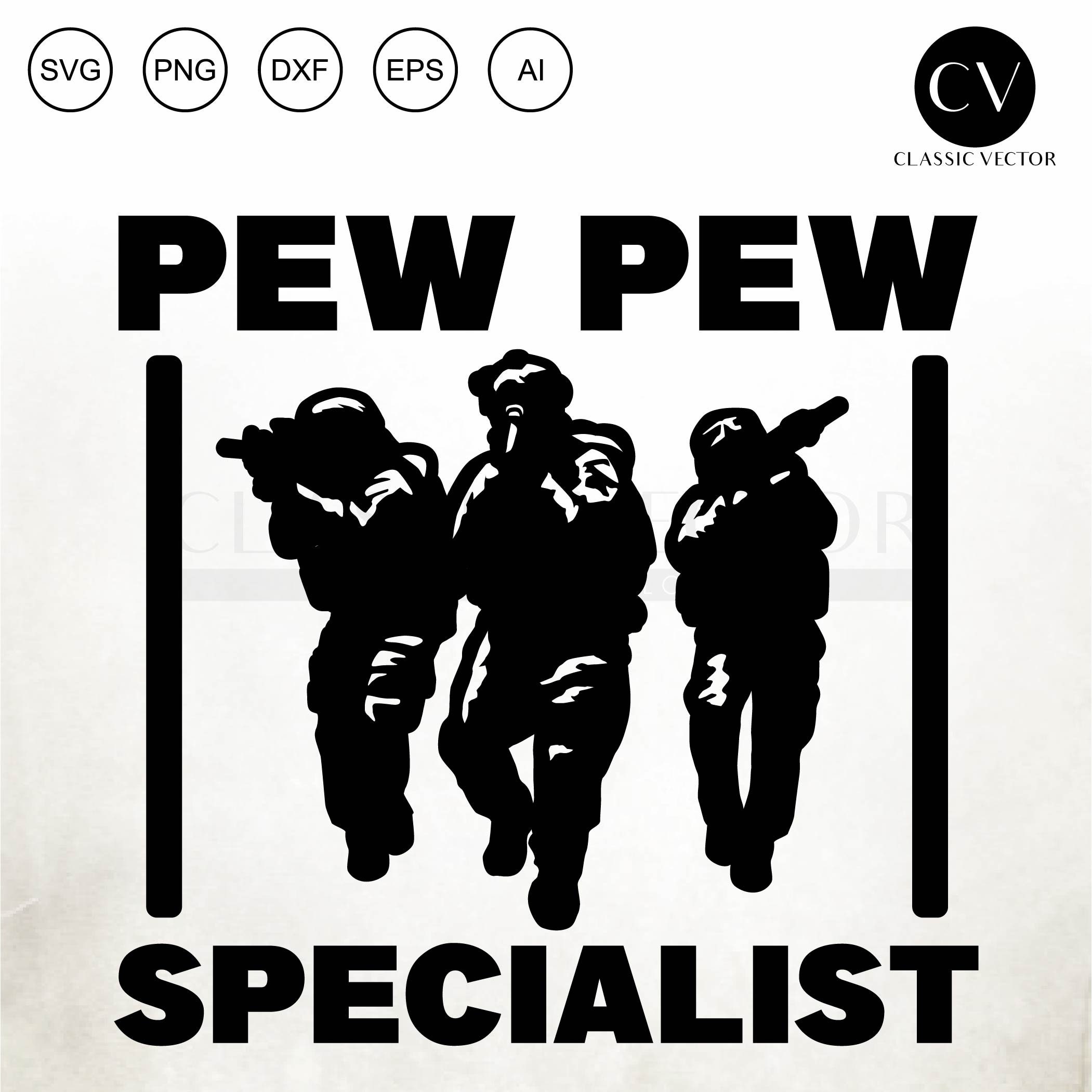 Pew Pew Specialist, Pew Pew Life, Funny Airsoft, Airsoft Tshirt Design ...
