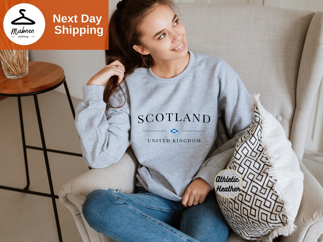 Women Scotland Sweatshirt, Scotland Gifts, Men Scottish Crewneck ...