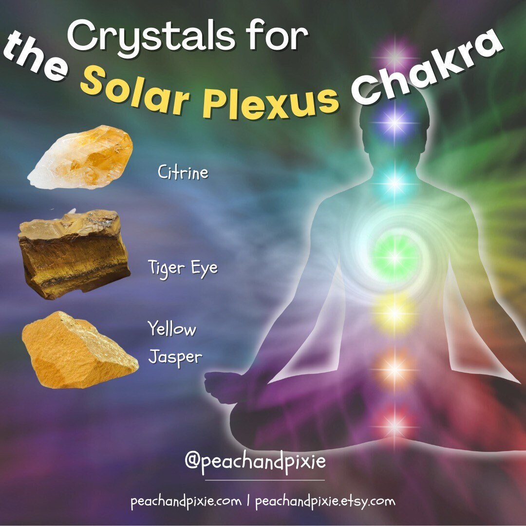 3 Crystals for the Solar Plexus Chakra, Ethically Sourced Healing ...