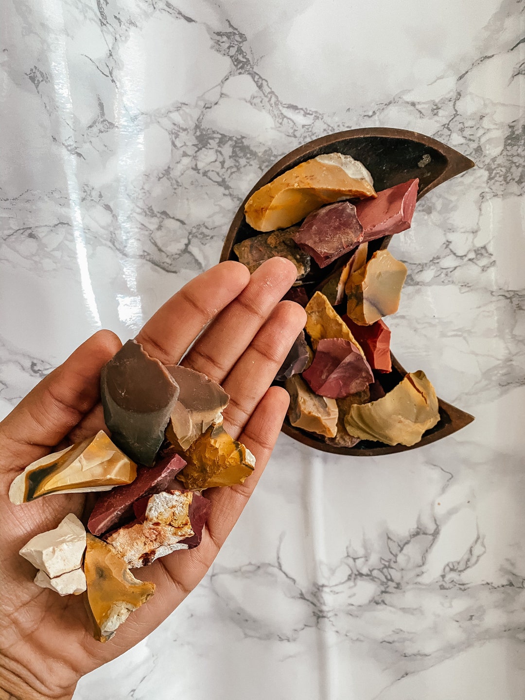 Rough Mookaite, Ethically Sourced Natural Raw Black Owned Jasper ...