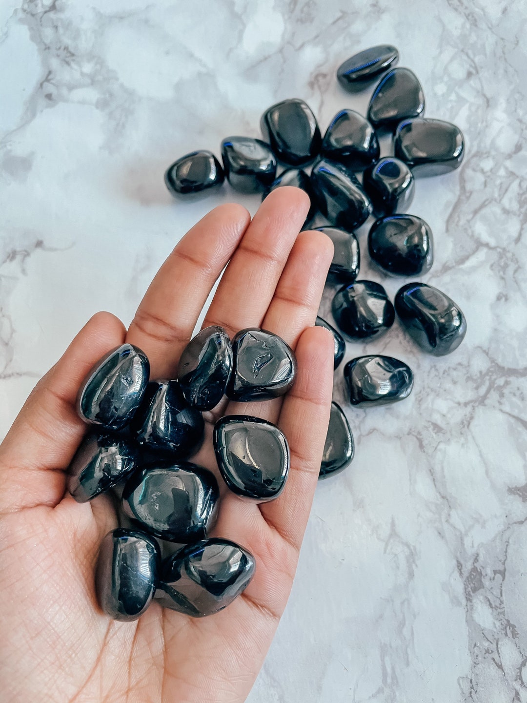 Tumbled Jet Ethically Sourced Black Owned Jet Healing Crystal - Etsy