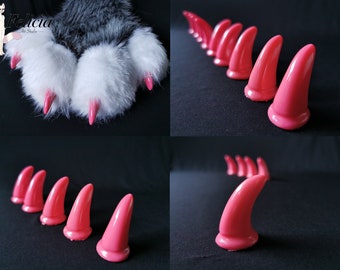 Fursuit Claws With Flange for Costumes Cosplay or Fursuits - Etsy