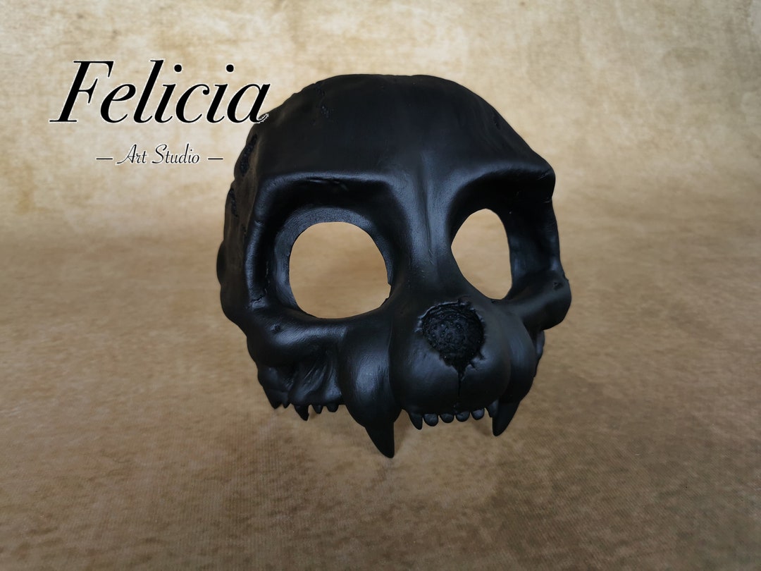 Skull Mask, Fantasy Creature, Resin Mask, Resin Skull, Cosplay. - Etsy