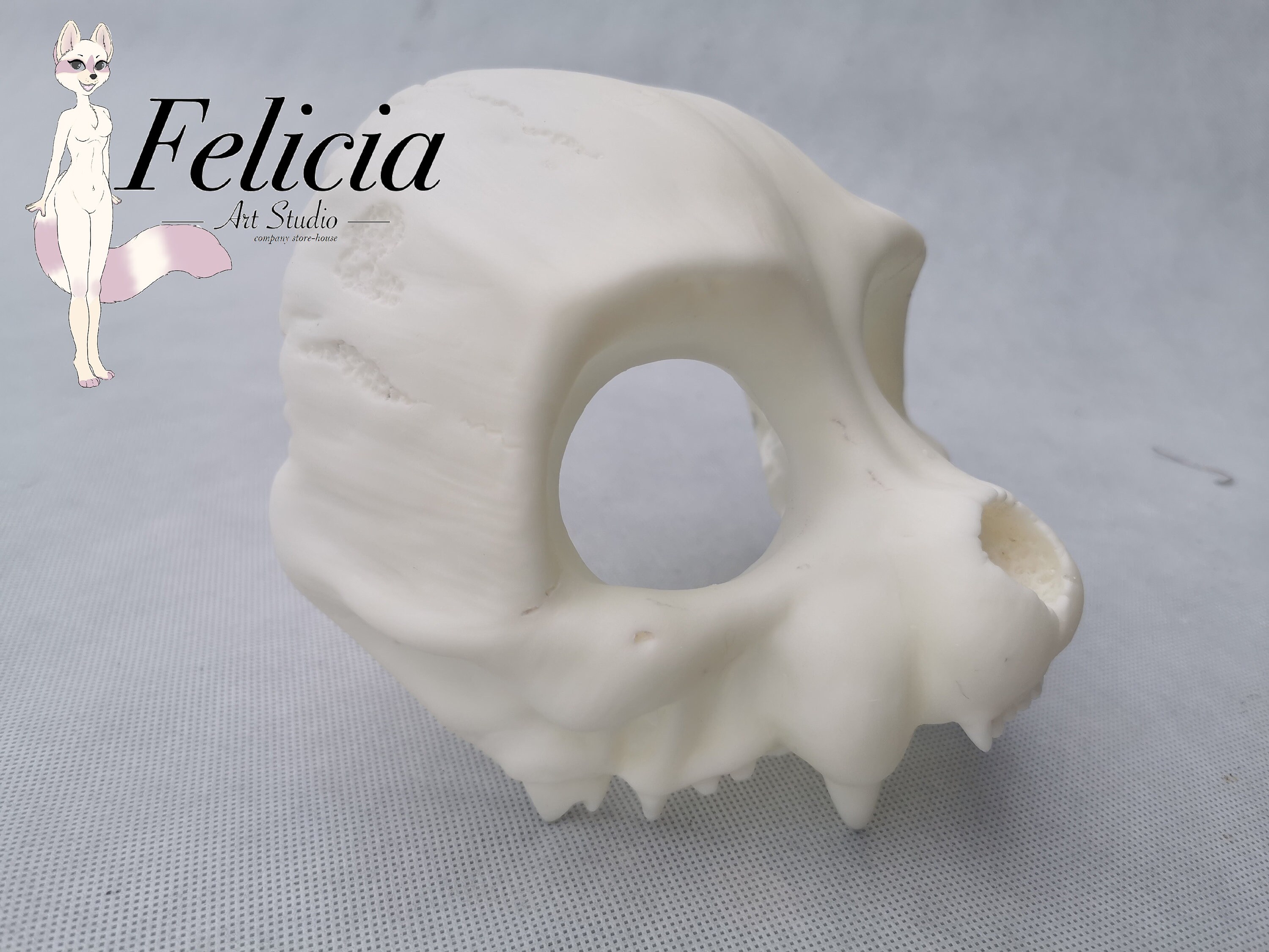 Skull Mask Fantasy Creature Resin Mask Resin Skull - Etsy