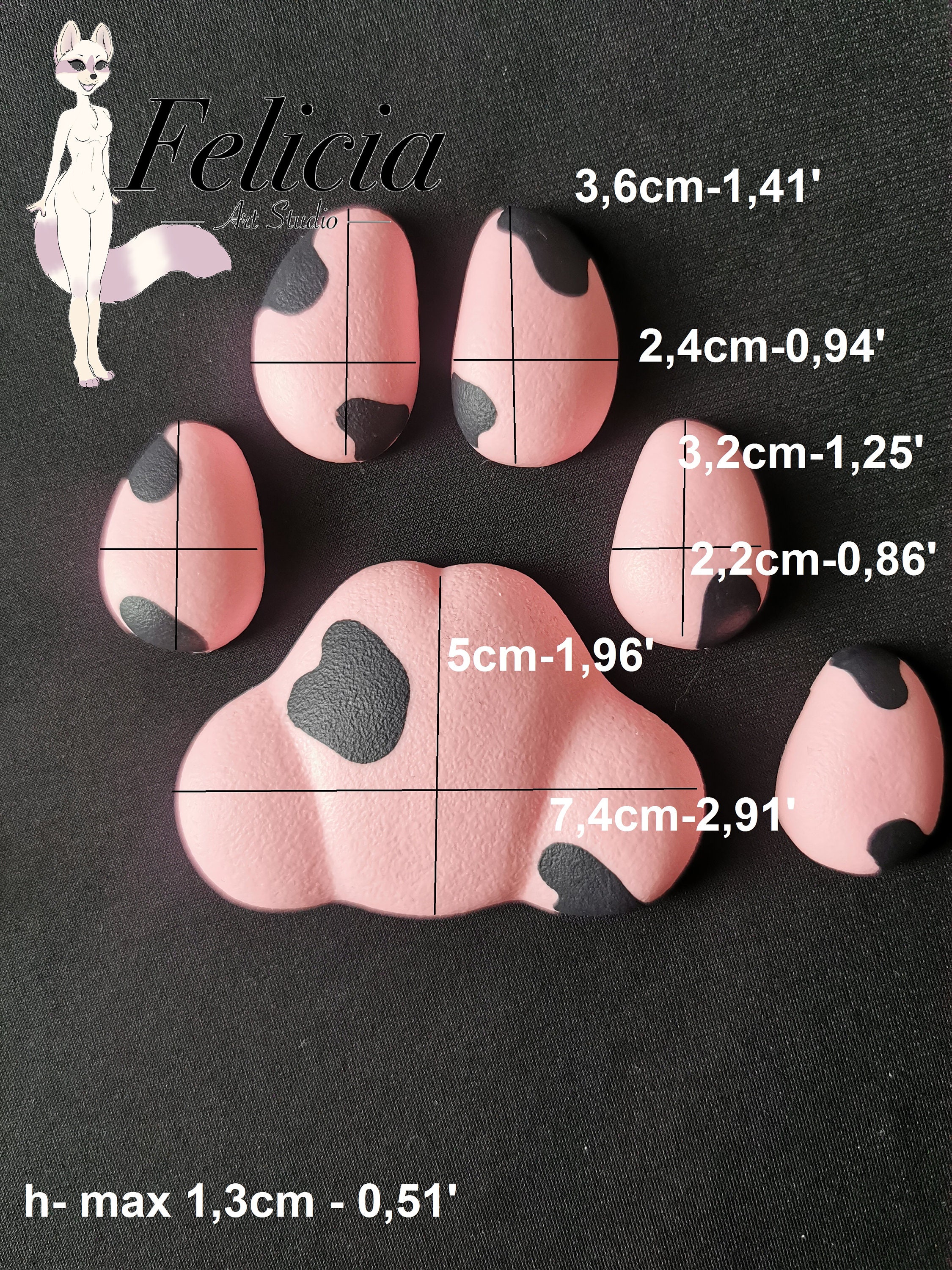 Fursuit Paw Pads Silicone Paw Pads Pads for Cosplay Sqishy - Etsy Australia