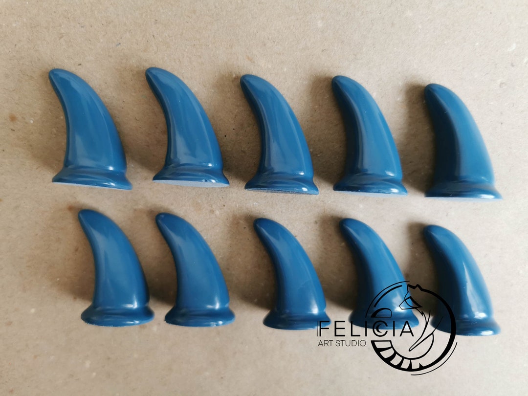 CLEARANCE Fursuit Claws With Flange, for Costumes, Cosplay, or Fursuits ...