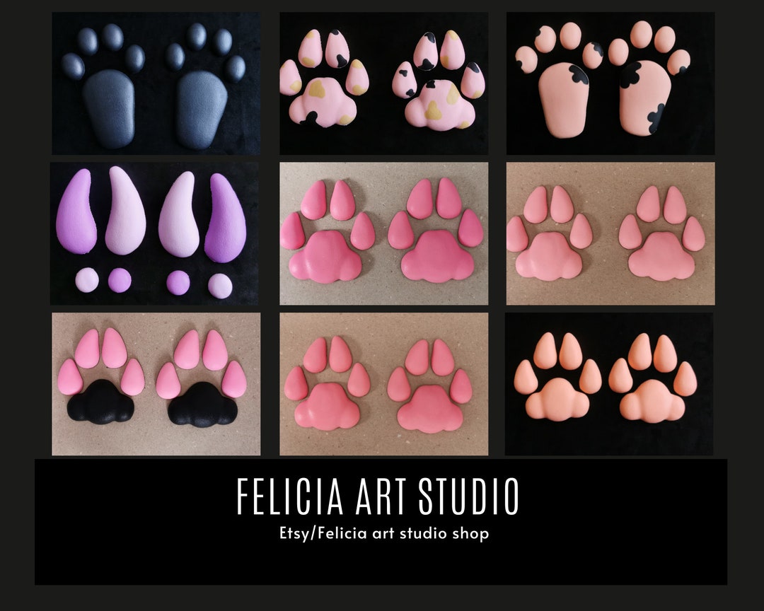 Cat's 3D Paws, Toe Beans , Kawaii Paws - Etsy