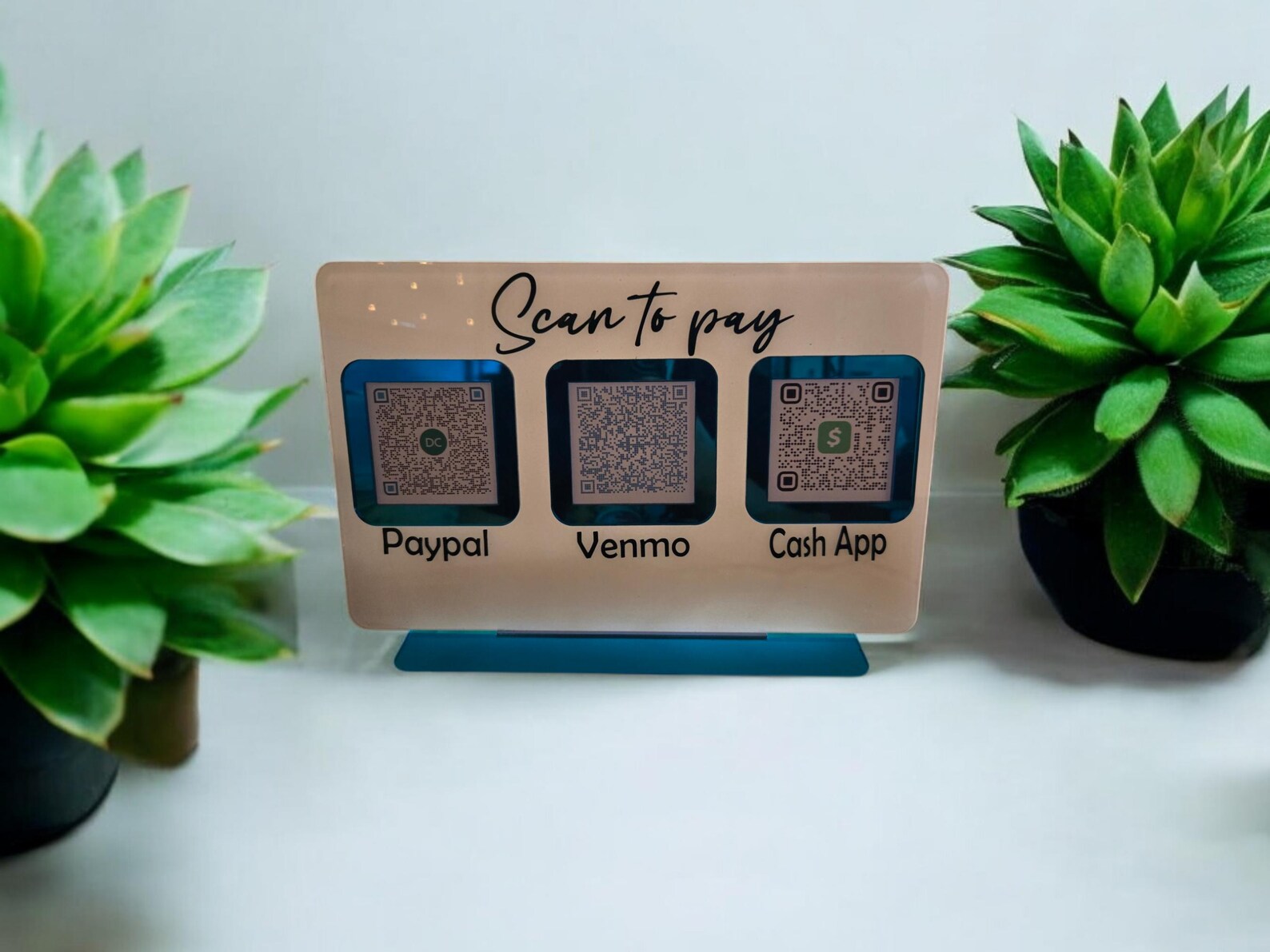 Vendor Payment Sign, Craft Show Payment Sign, Qr Code Payment , Qr Code ...