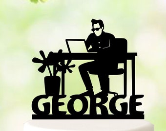 Cybersecurity Cake Topper - Etsy