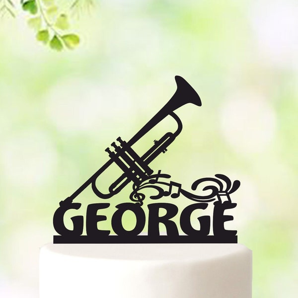 Music Cake Toppers - Etsy