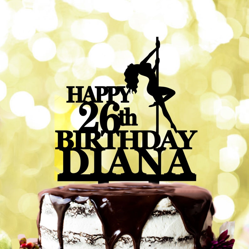 Custom Pole Dancer Cake Topper pole dancing cake topper pole | Etsy